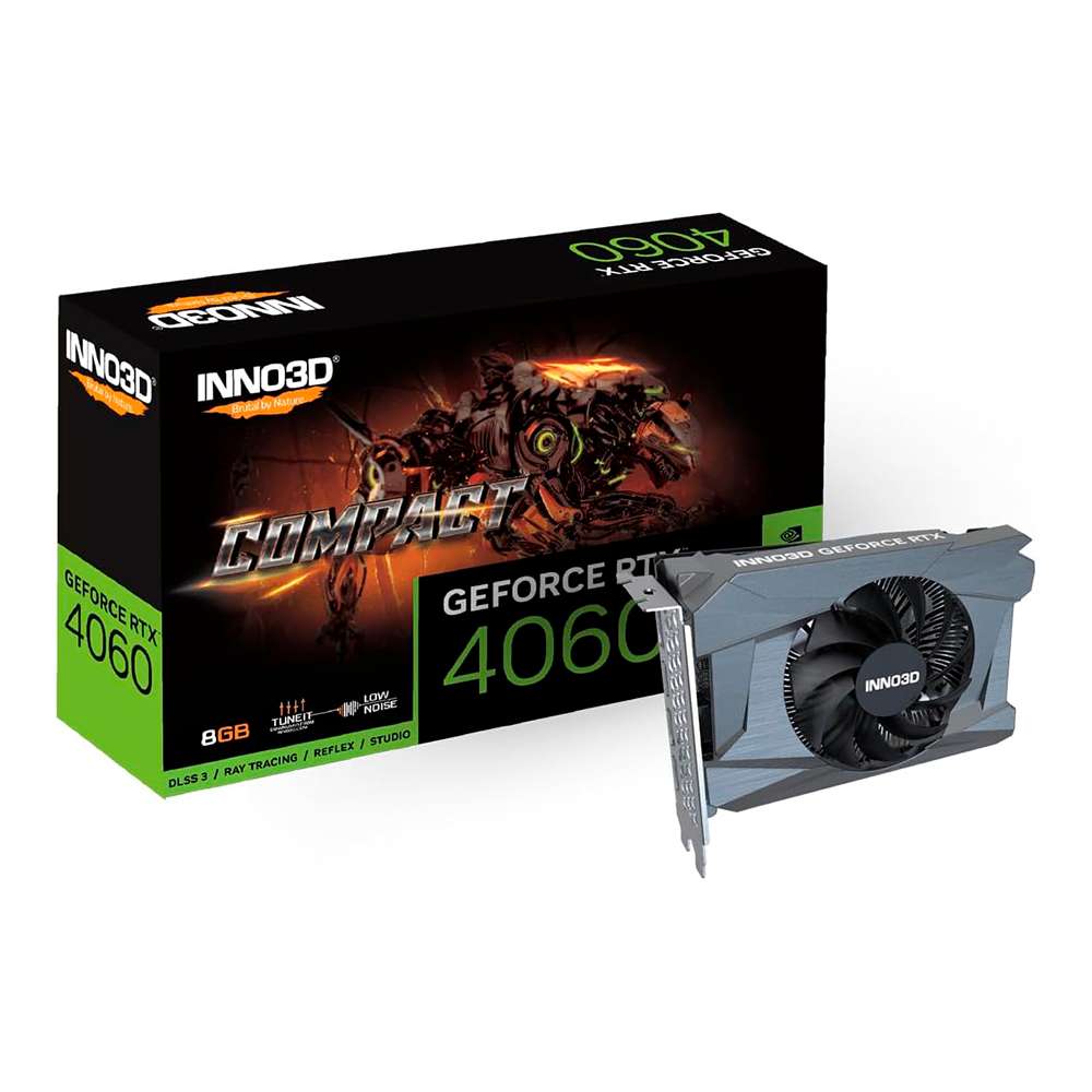 Inno3D RTX 4060 Compact 8Gb GDDR6 - Ibertronica